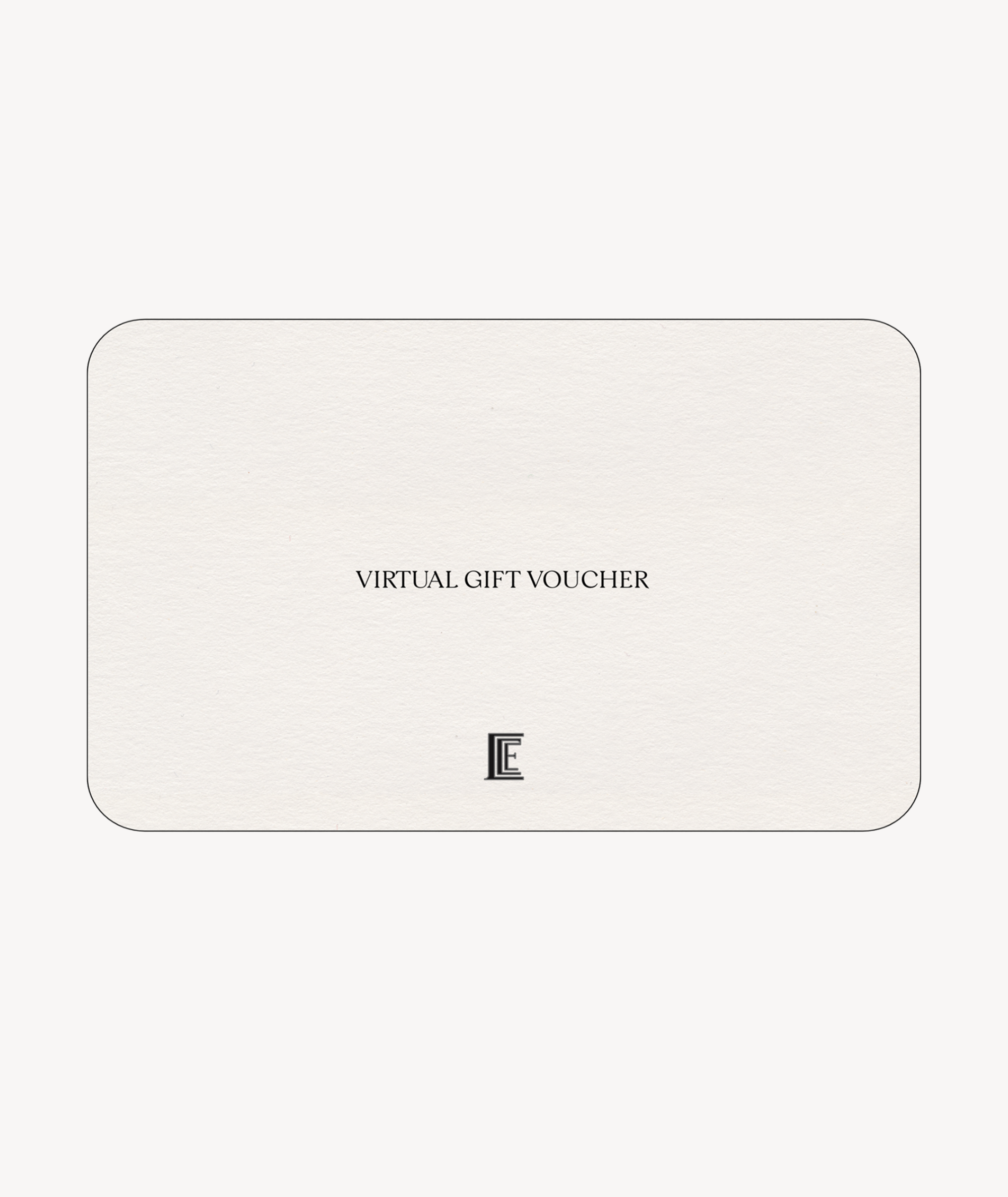 Virtual Gift Voucher